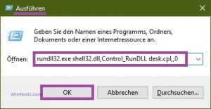Standart Desktopsymbole (Icons) in Windows 10 anzeigen - WinNotiz.com