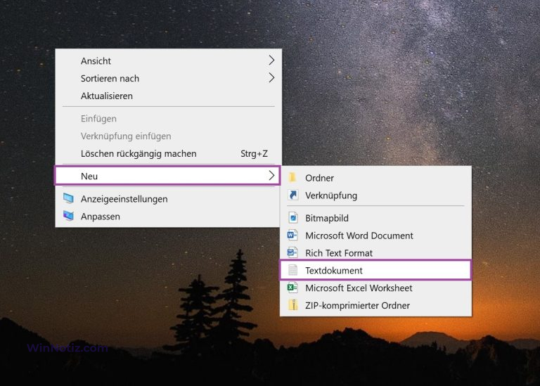 XML-Datei öffnen/erstellen: Windows 10 - WinNotiz.com