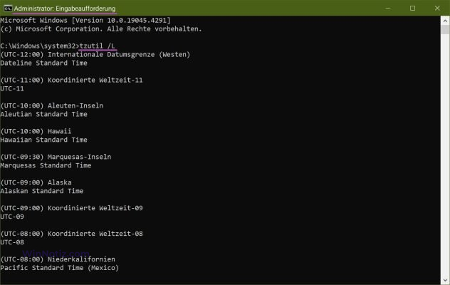 Zeitzone einstellen: Windows 10 - WinNotiz.com