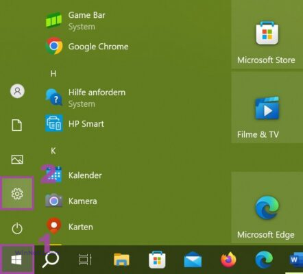 Hintergrund für den Sperrbildschirm ändern: Windows 10 - WinNotiz.com