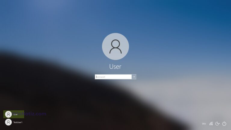 Hintergrund für den Sperrbildschirm ändern: Windows 10 - WinNotiz.com