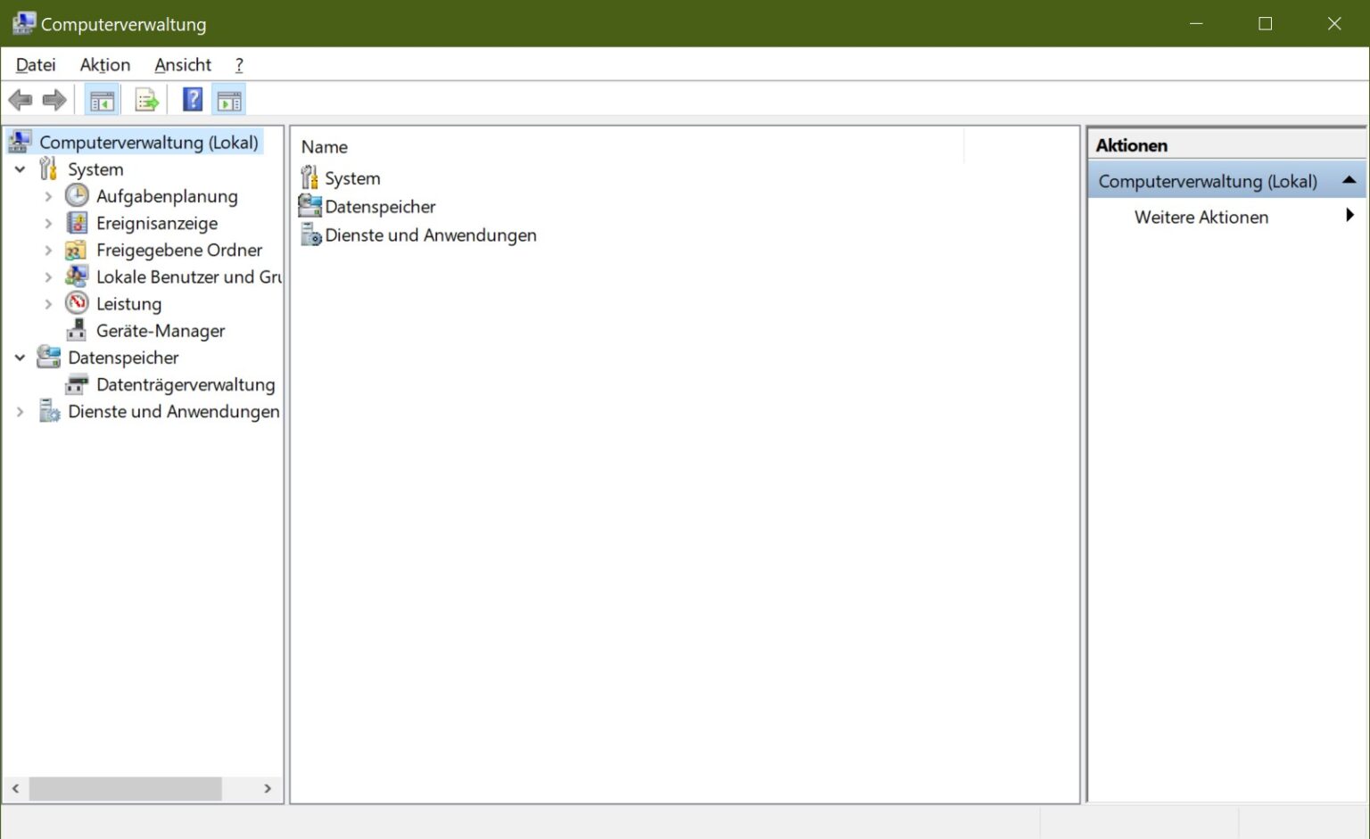 Systemverwaltungs-Tools in Windows 10 - WinNotiz.com